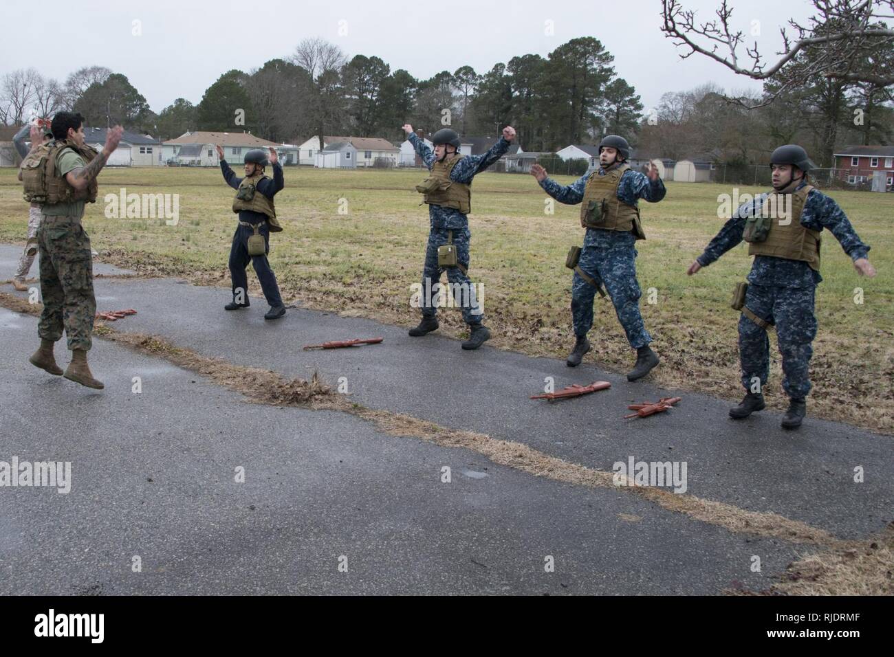PORTSMOUTH, Va. (Jan. 12, 2018) Hospital Corpsman 2nd Class (FMF) Aaron ...