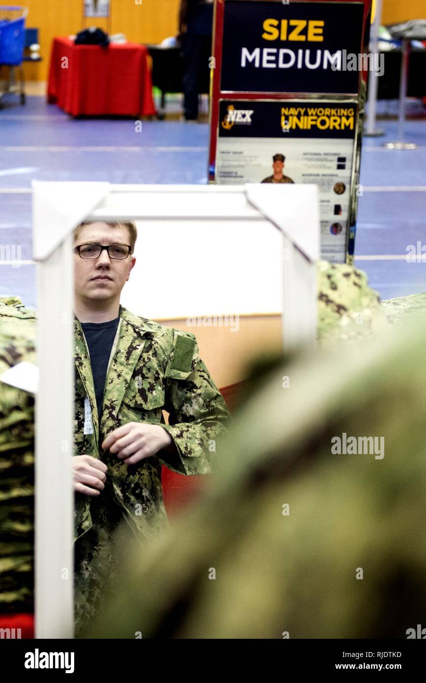 Navy Exchange Uniform Shop High Resolution Stock Photography and Images ...