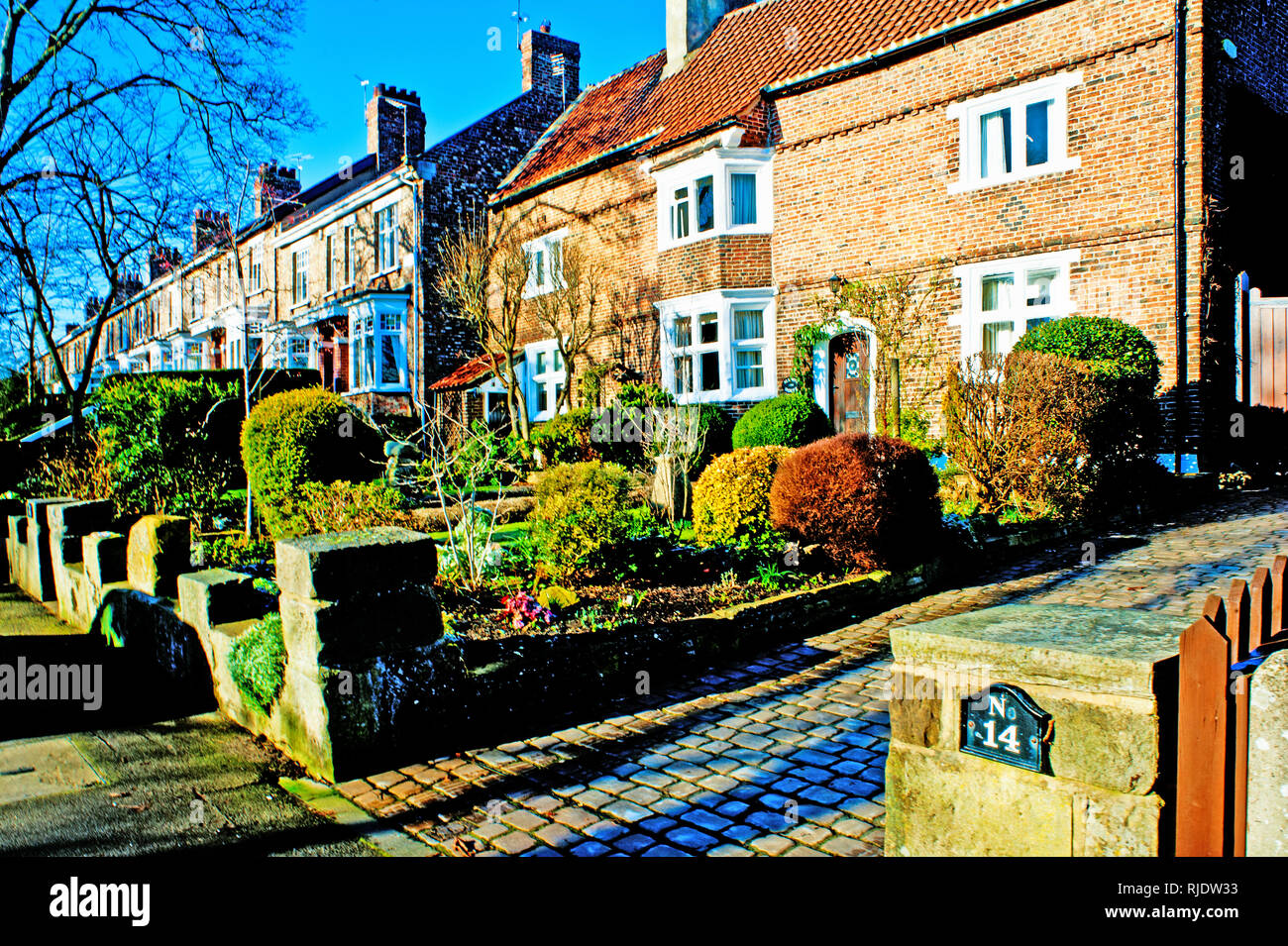 Hartburn village hi-res stock photography and images - Alamy
