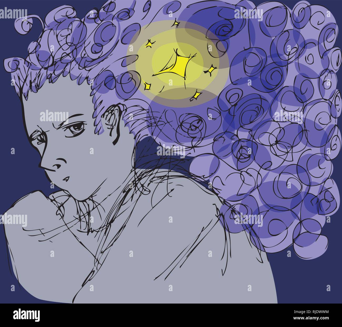 Negative help Stock Vector Images - Alamy