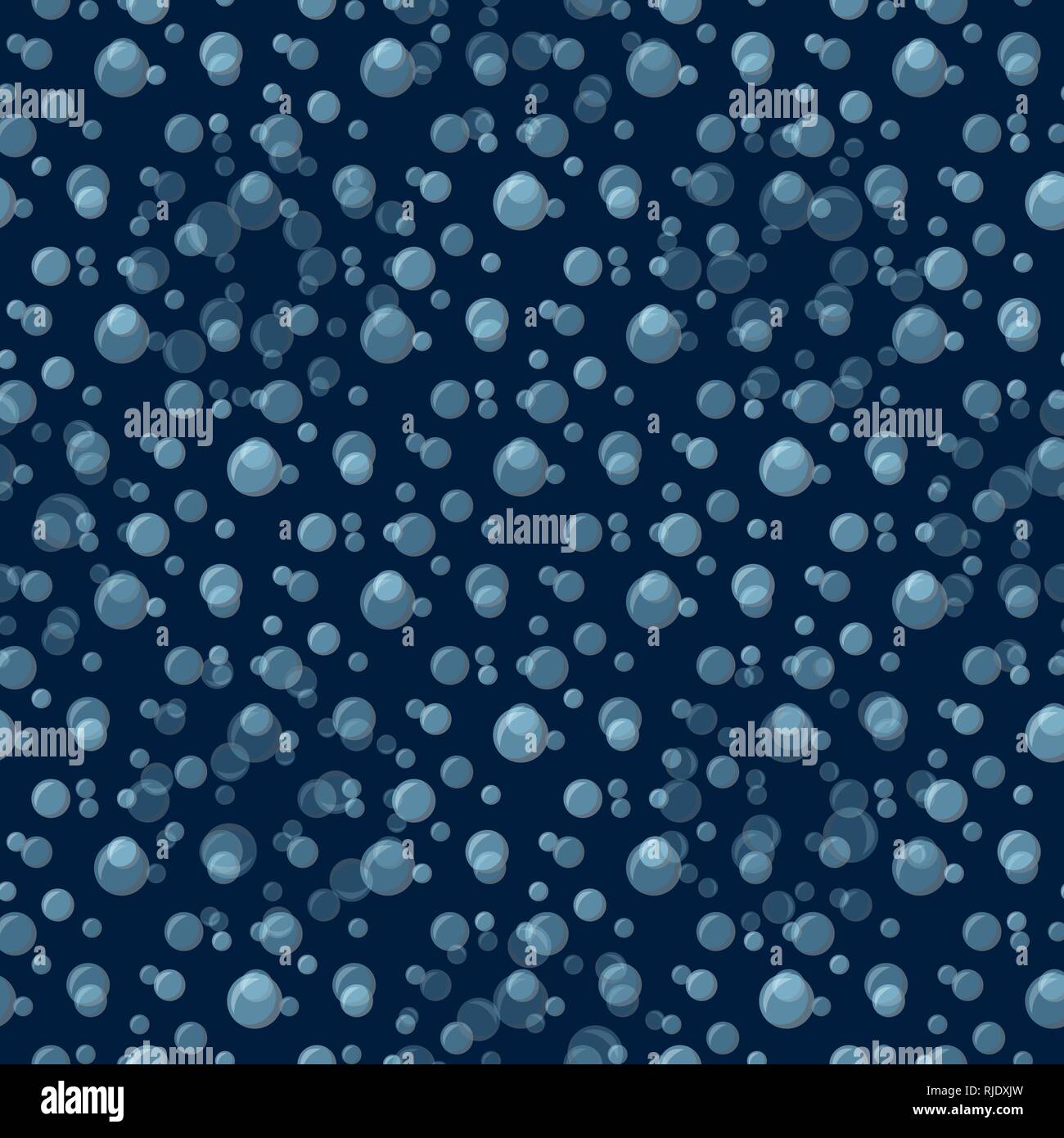 Water bubbles pattern. Abstract Seamless vector background. 10 eps Stock Vector Image & Art - Alamy