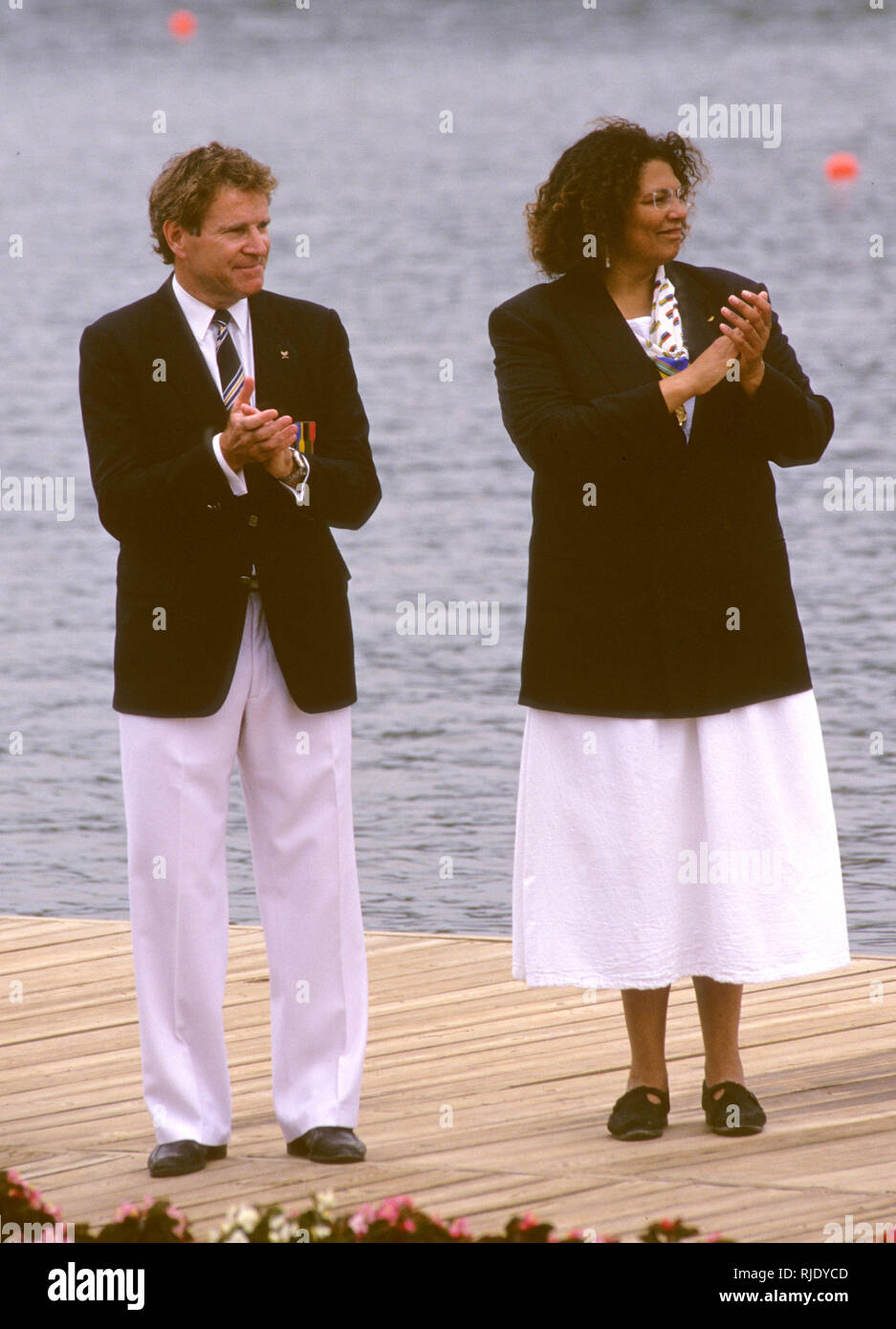 Dennis oswald 1996 olympic rowing regatta lake lanier hi-res stock ...