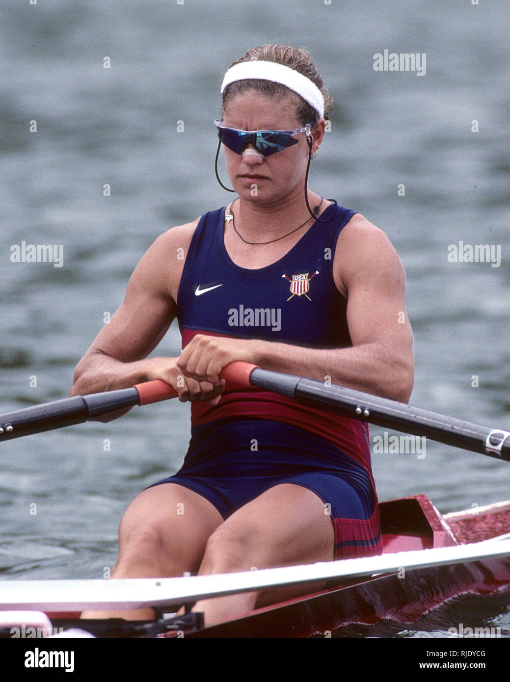 Usa 1996 olympic rowing regatta lake lanier hi-res stock photography ...