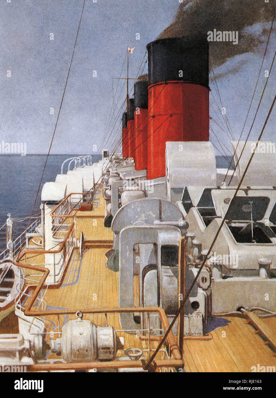 Ship deck vintage hi-res stock photography and images - Alamy