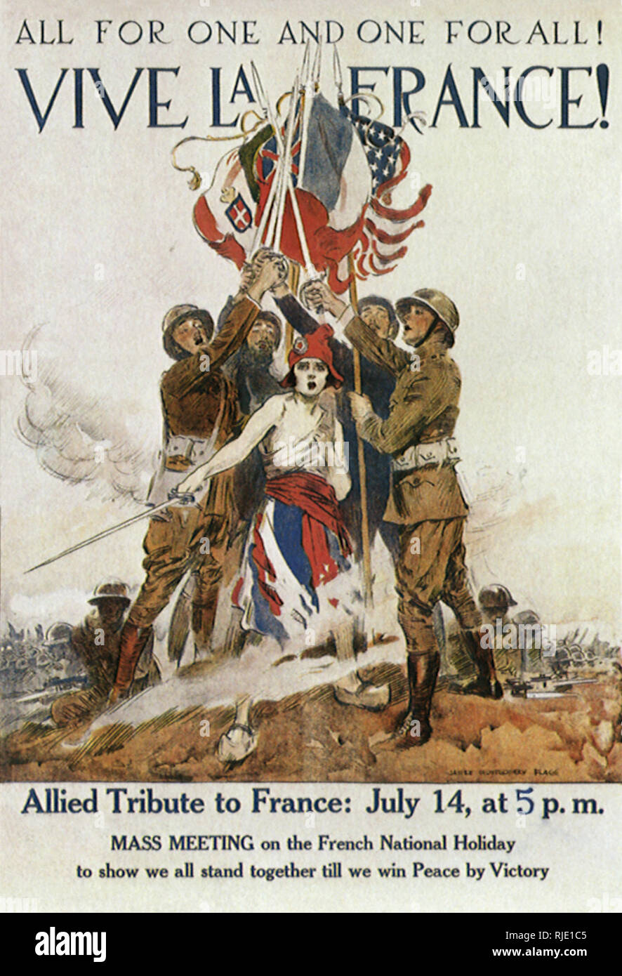 Vive la france hi-res stock photography and images - Alamy