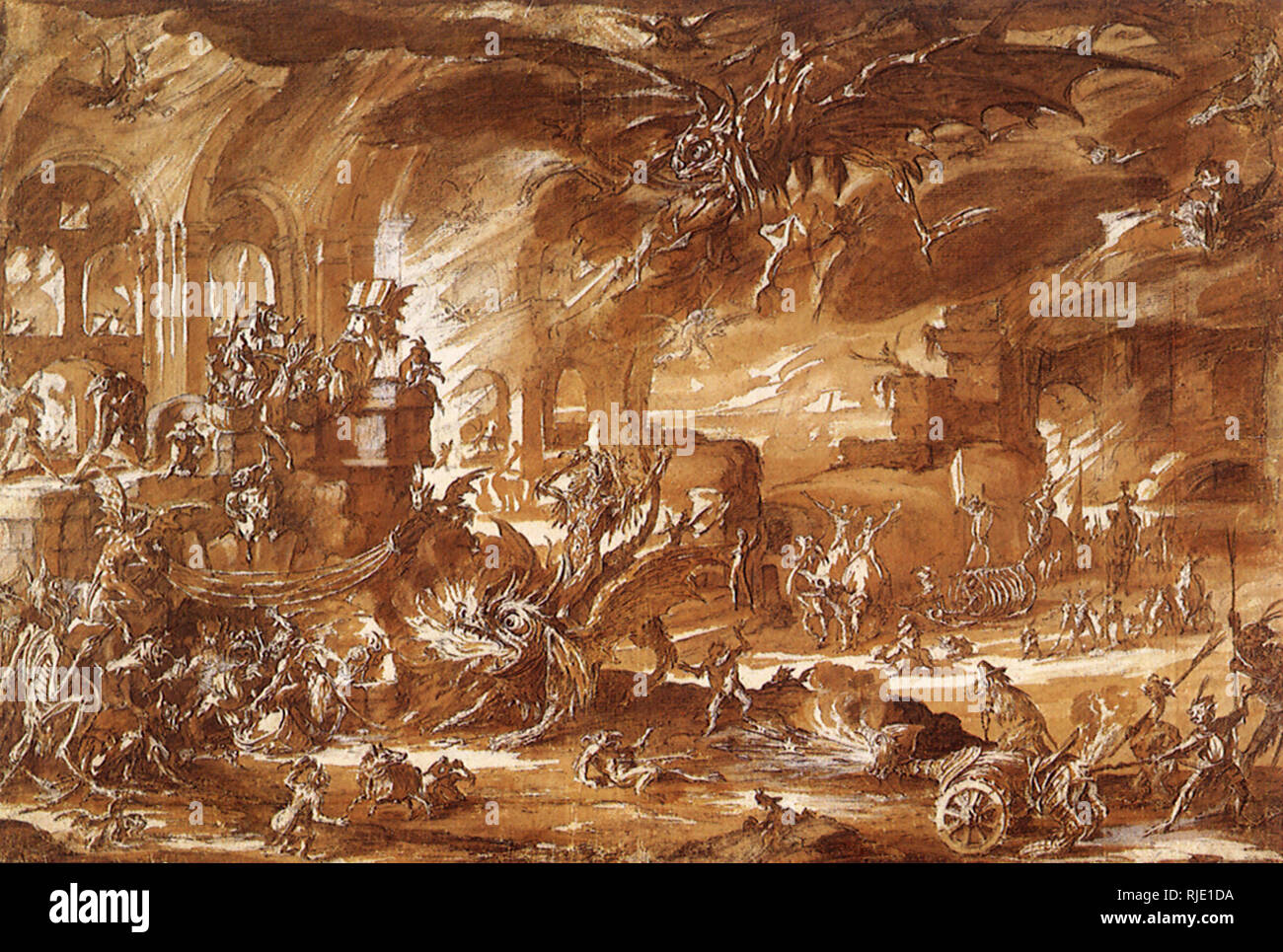 Temptation of saint anthony hi-res stock photography and images - Alamy