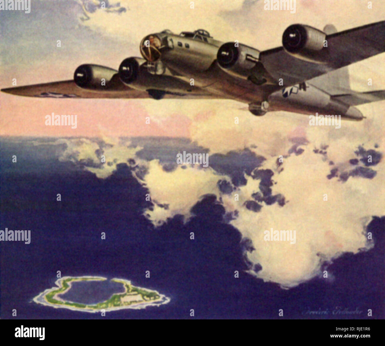 B-17 Flying Fortress Stock Photo - Alamy