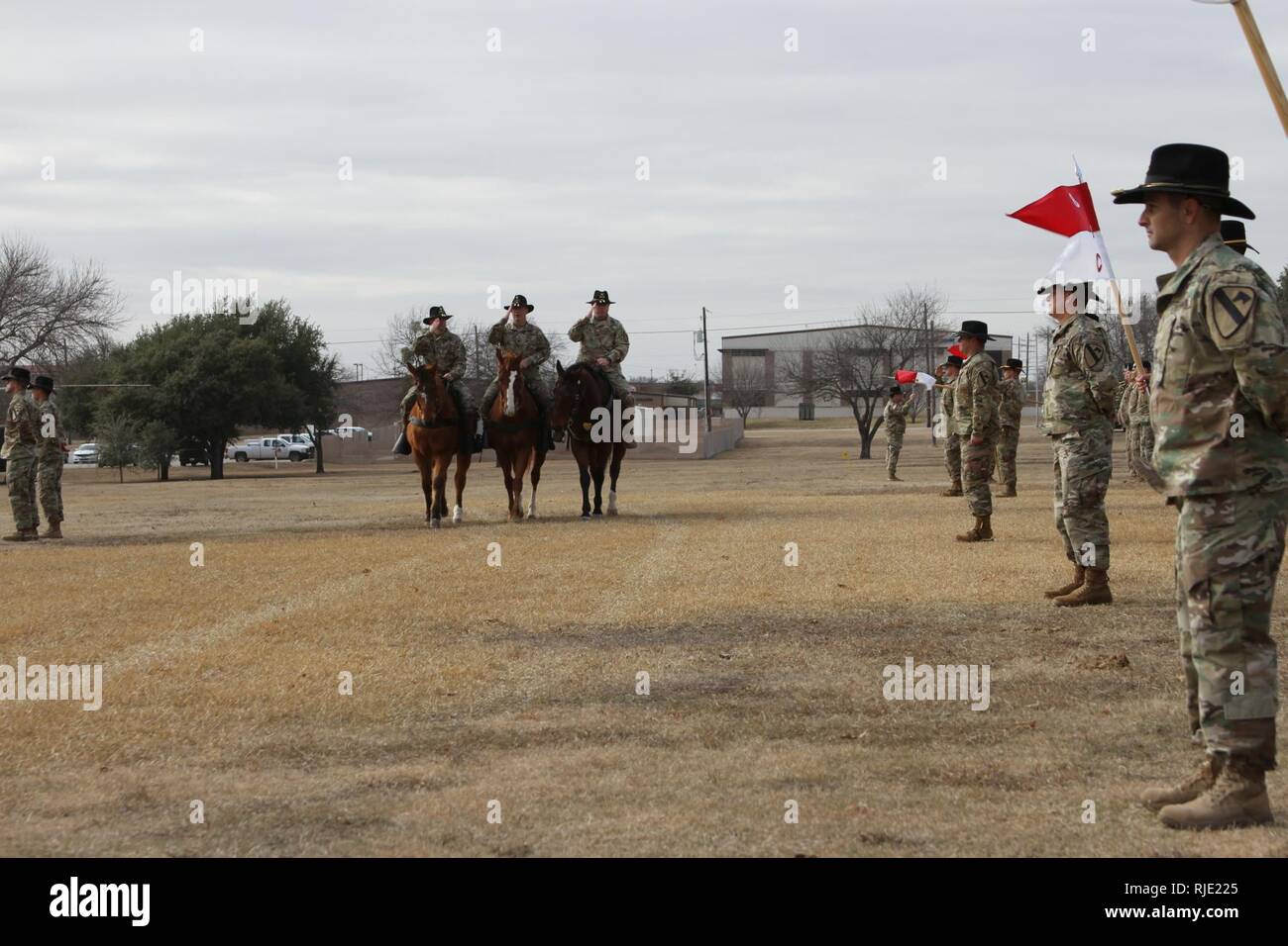 Lt. Col. Kevin Black, incoming commander of 3rd Battalion, 8th Cavalry ...