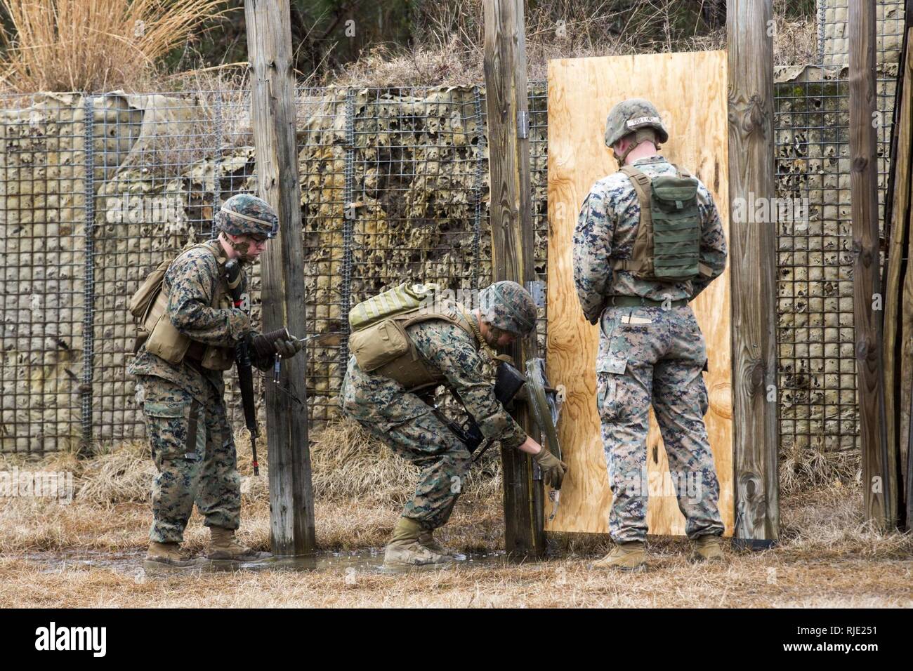 U.S. Marine Corps Infantry Assault Marines with 3rd Battalion, 8th ...