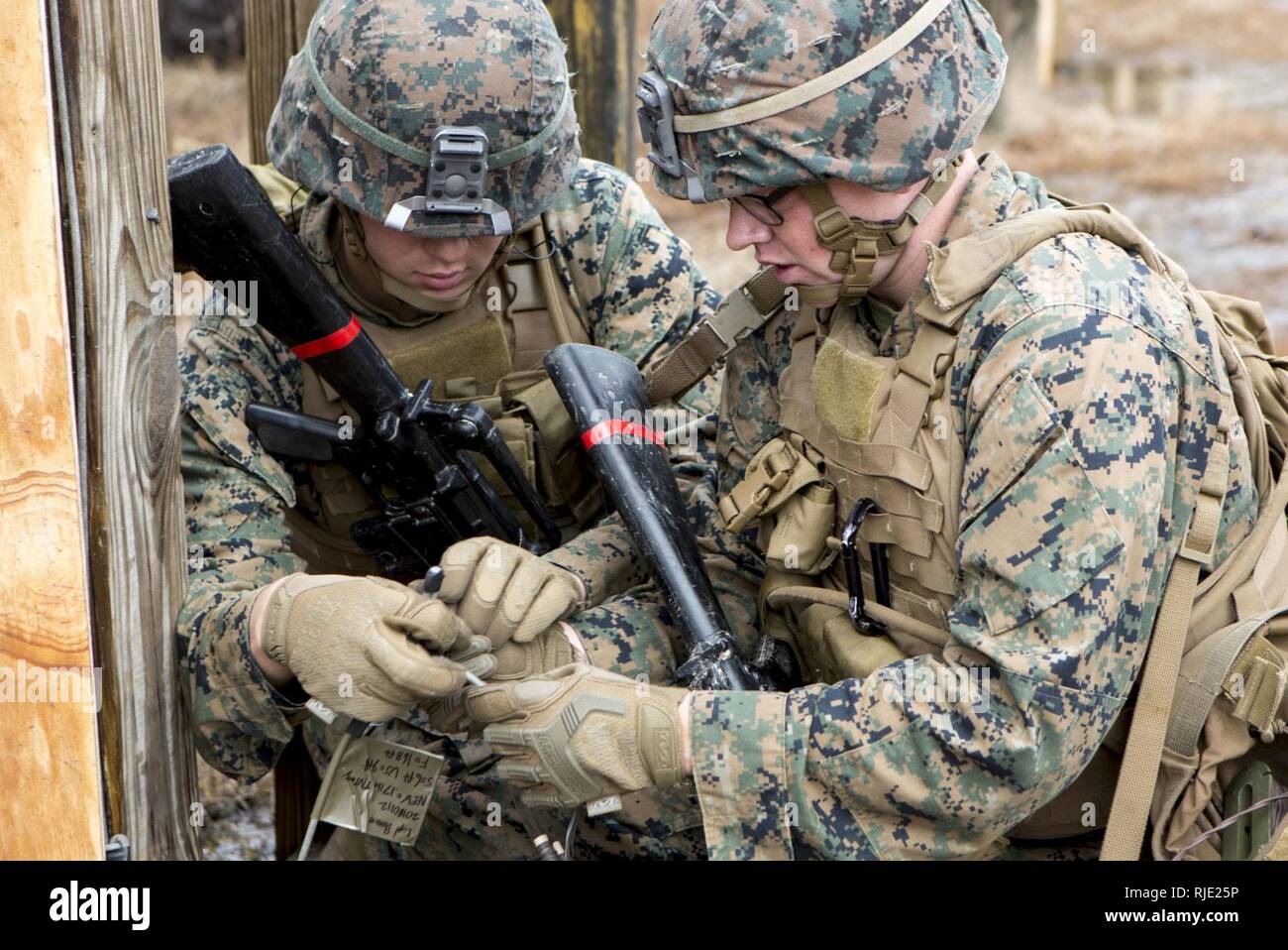 U.S. Marine Corps Infantry Assault Marines with 3rd Battalion, 8th ...