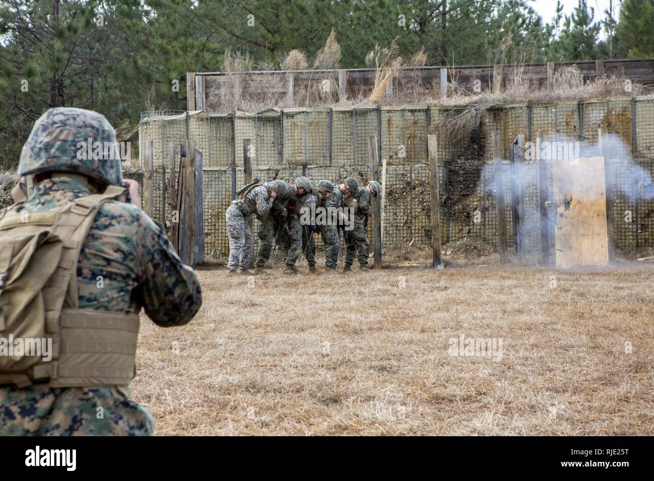 U.S. Marine Corps Lance Cpl. Elijah J. Abernathy, combat mass ...