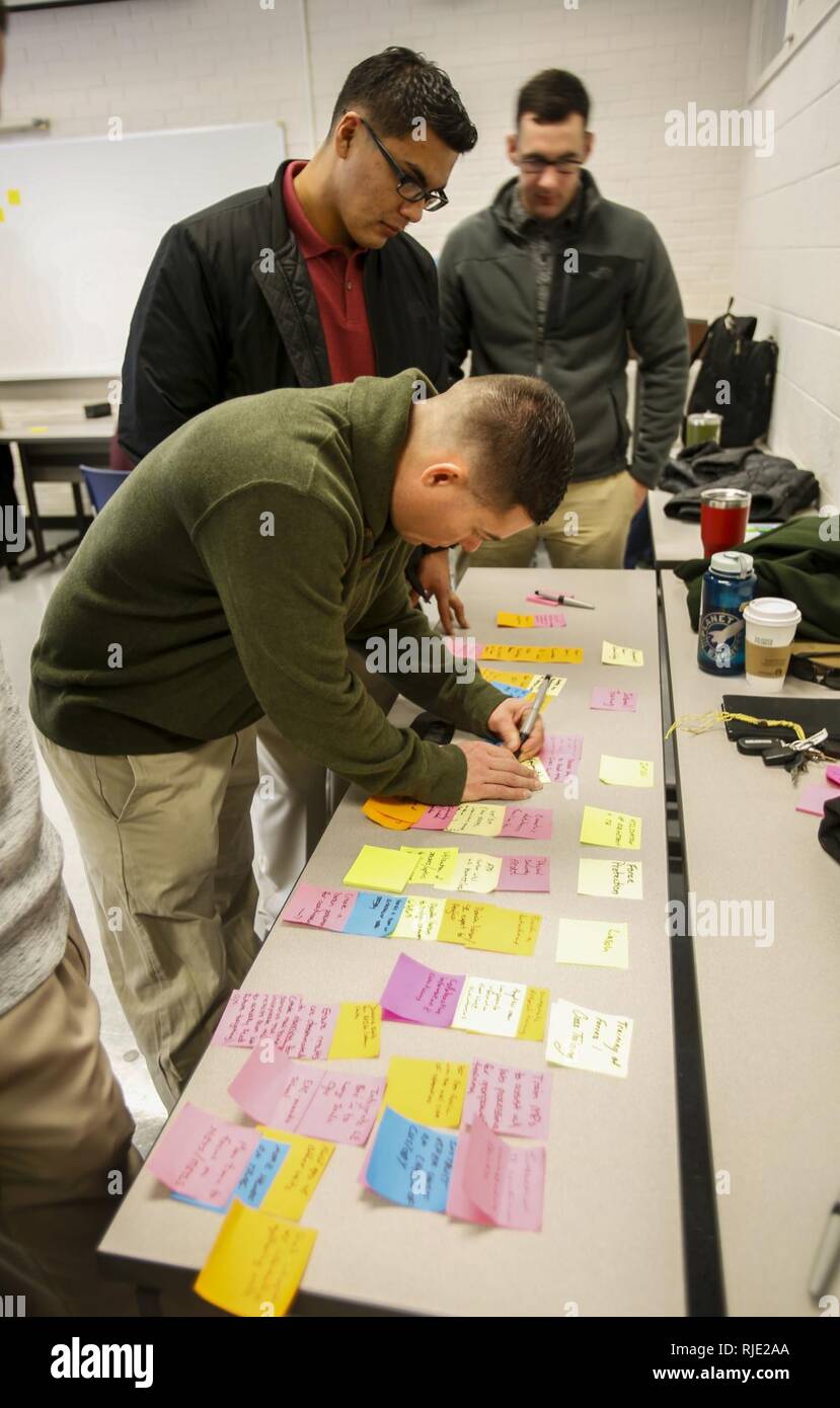 Marines across II Marine Expeditionary Force Information Group write ...