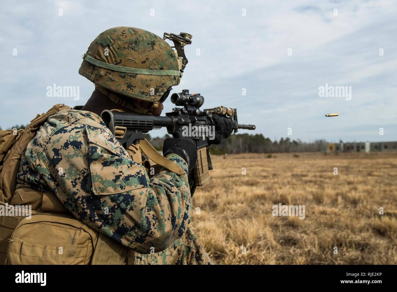 U.S. Marine Lance Cpl. Jerry L. Qualls, a rifleman with Battalion ...