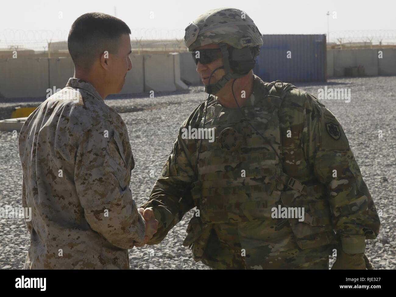 Brig. Gen. Benjamin T. Watson, Task Force Southwest 18.1 commanding ...