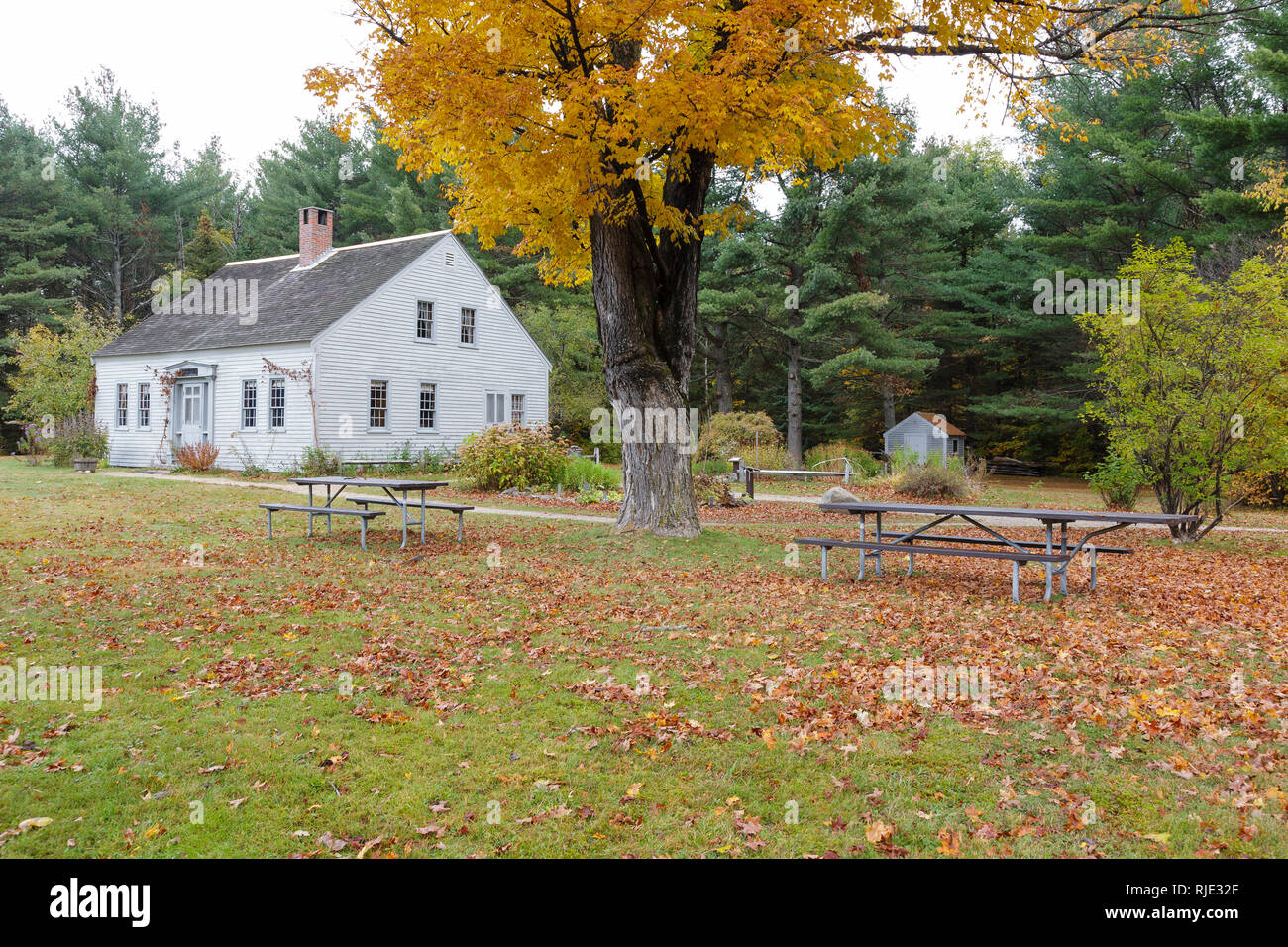 The Russell-Colbath homestead along the Kancamagus Highway in Albany ...
