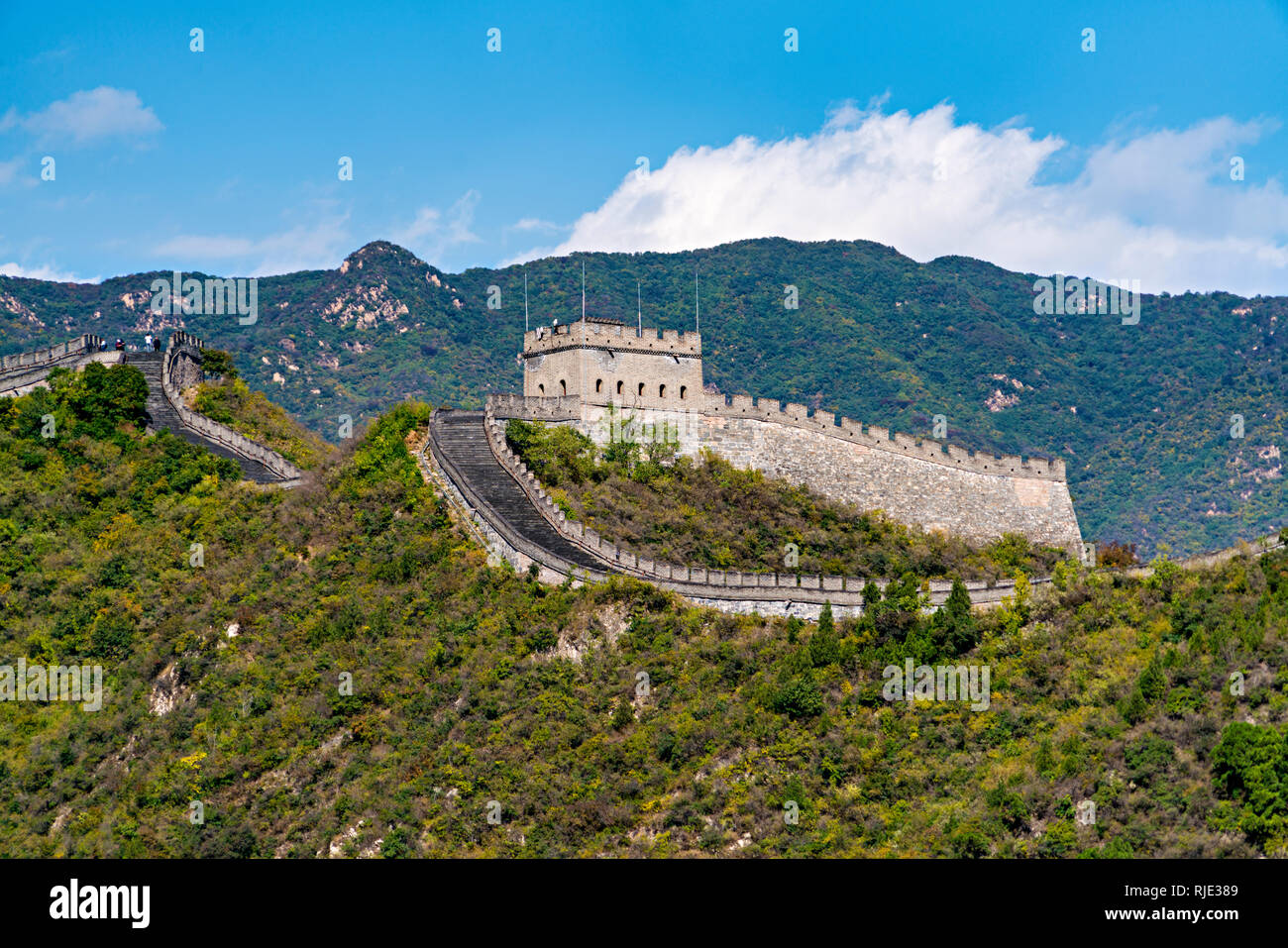 Fortress On The Great Wall Stock Photo - Alamy