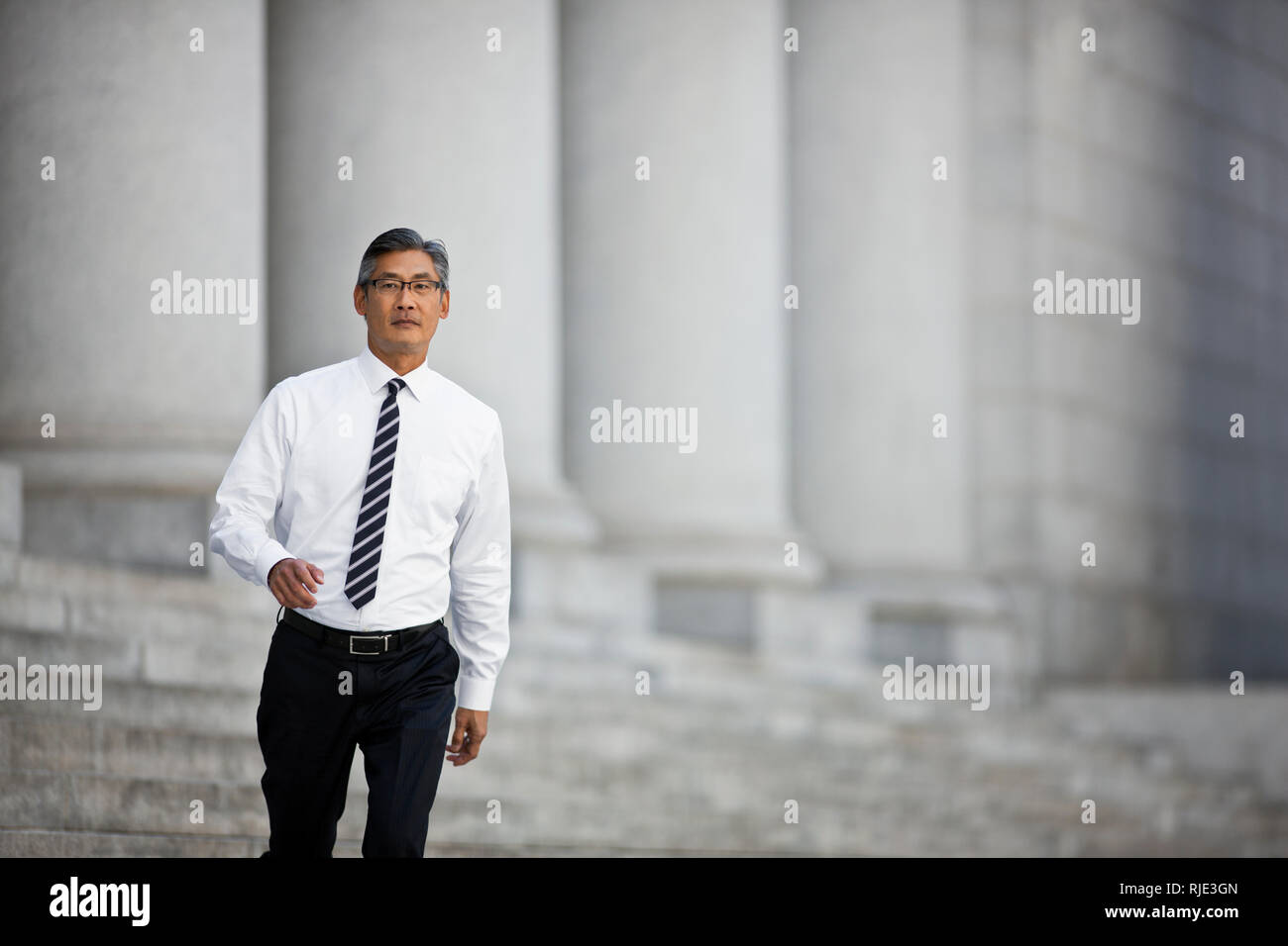 3 men walking work hi-res stock photography and images - Alamy