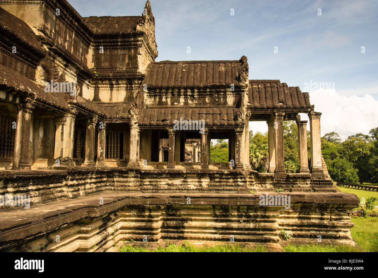 Angkor Wat Temple in Angkor Archaeological Park, Siem Reap, Cambodia ...