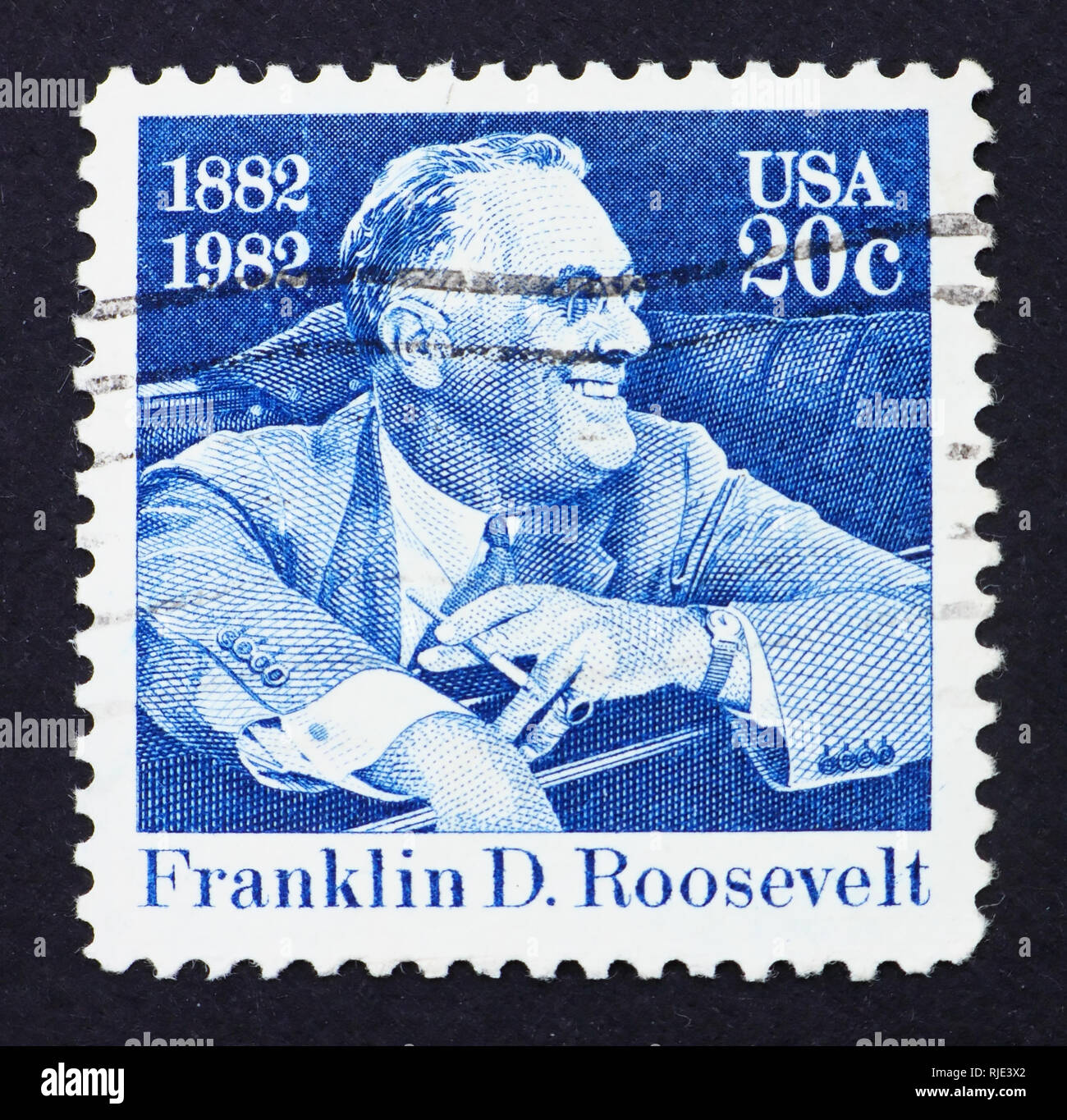 UNITED STATES OF AMERICA - CIRCA 1982: a stamp printed in the United ...