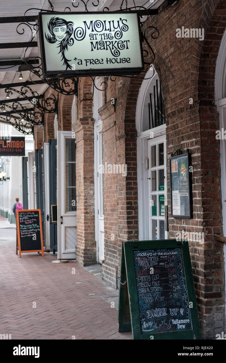 New orleans decatur street hi-res stock photography and images - Alamy