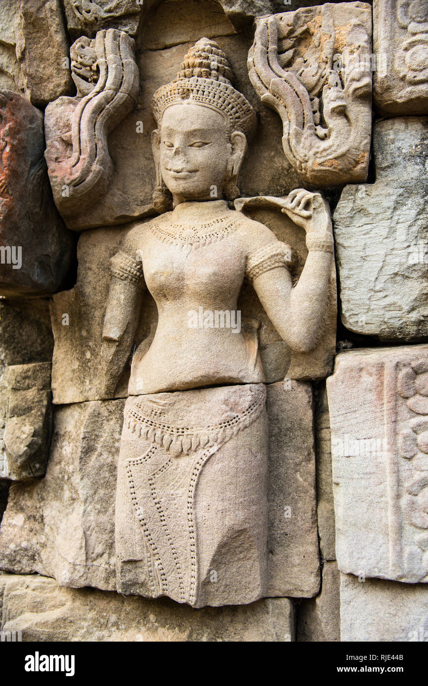 Temples dancing girl hi-res stock photography and images - Alamy