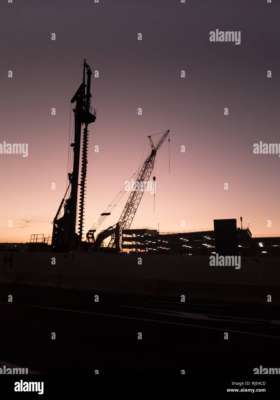 Augur construction hi-res stock photography and images - Alamy