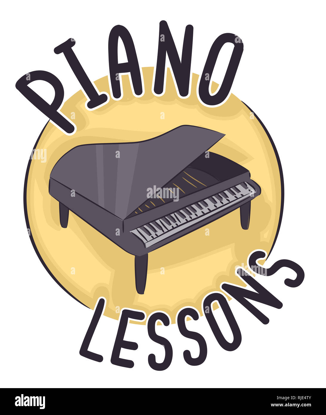 Piano Lessons Clip Art