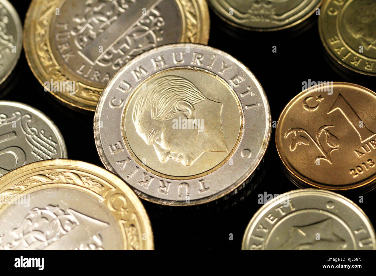 Turkish Coins High Resolution Stock Photography and Images - Alamy