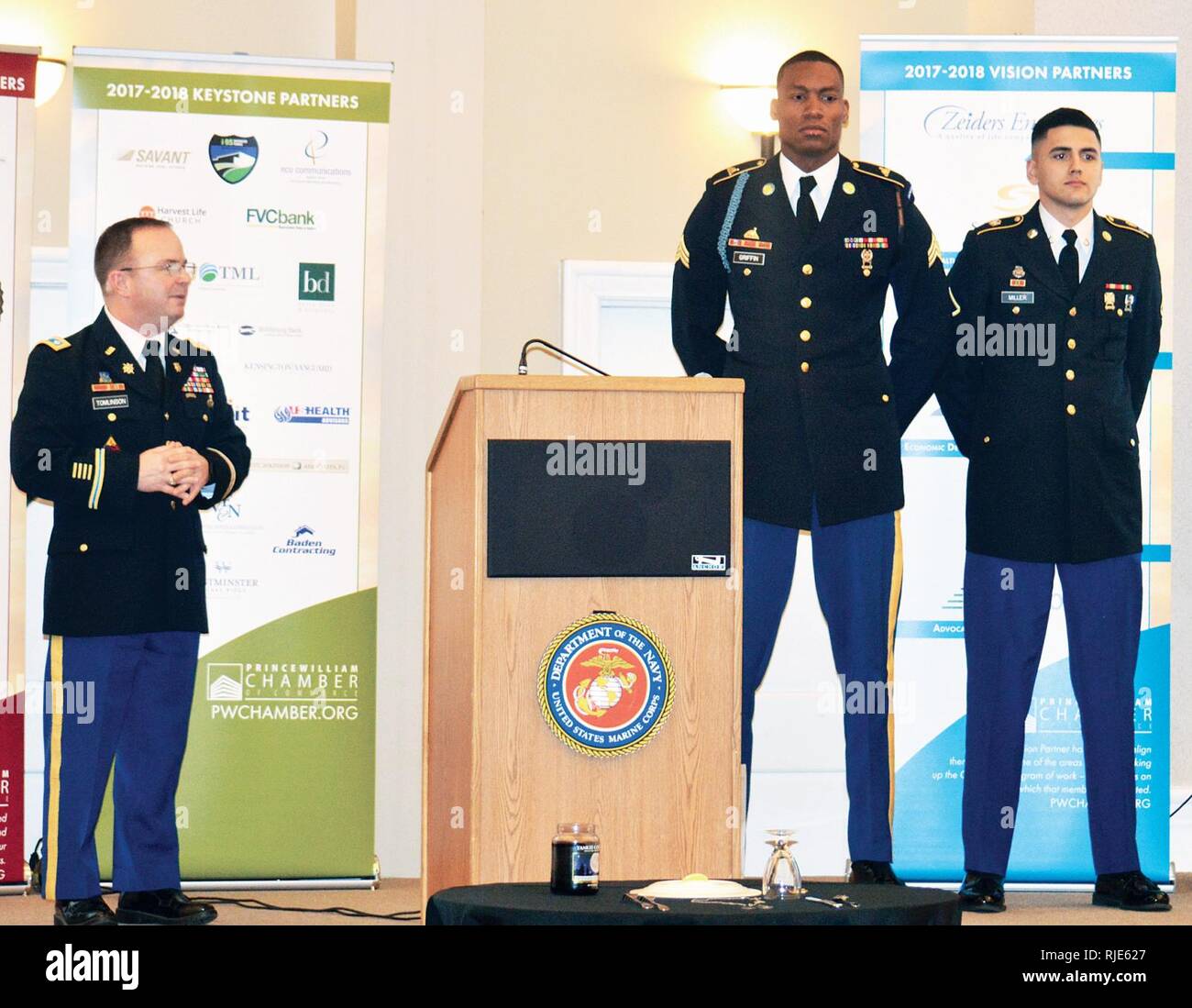 Fort Belvoir Garrison Commander, Lt. Col. Christopher Tomlinson ...