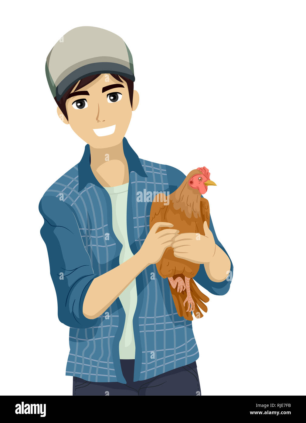 Chicken guy hi-res stock photography and images - Alamy