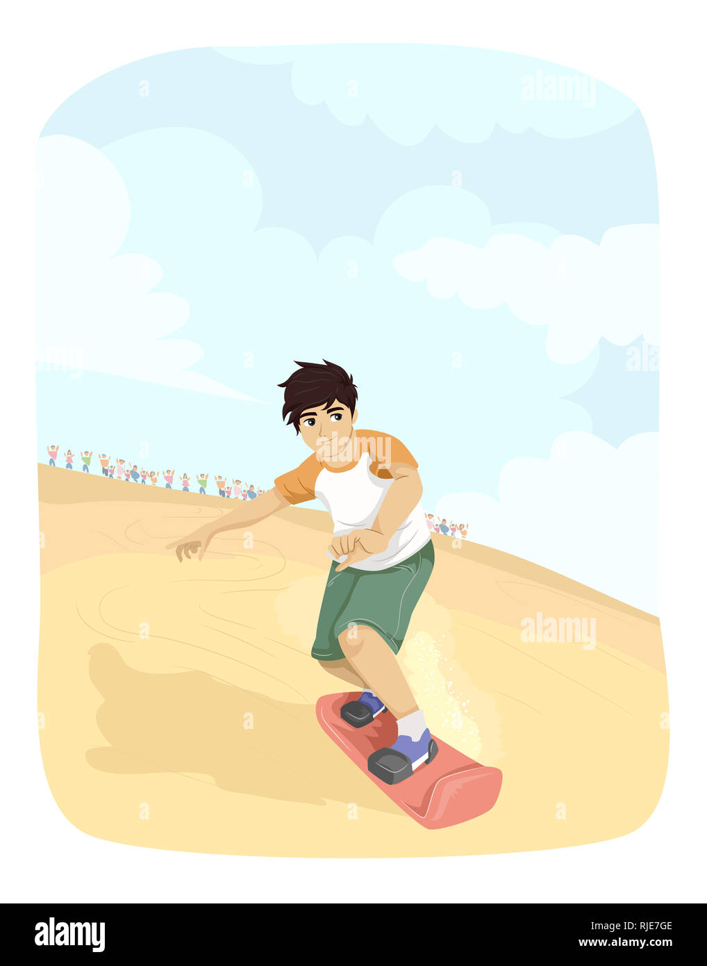Sand boarding hi-res stock photography and images - Alamy