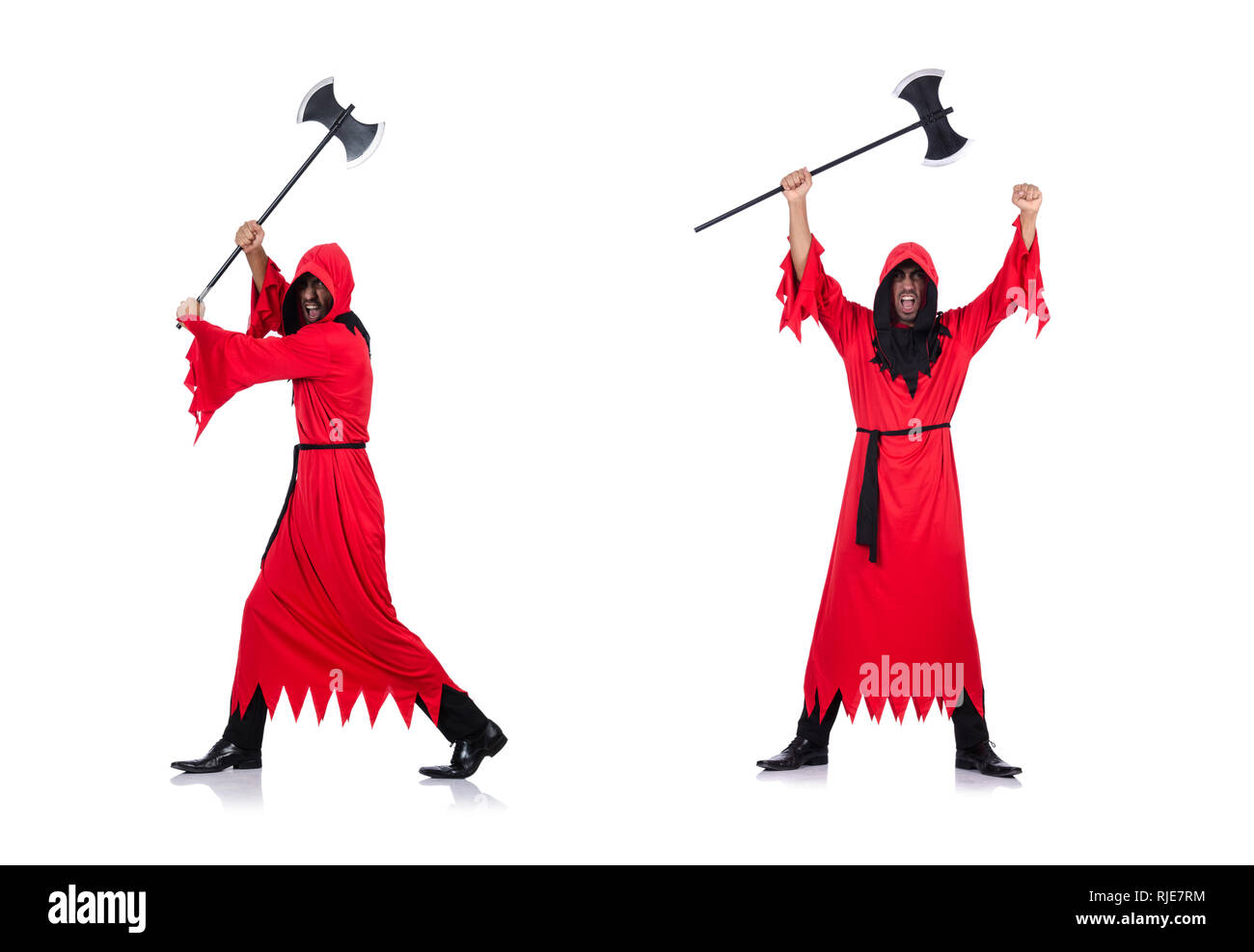 Masked executioner Cut Out Stock Images & Pictures - Alamy