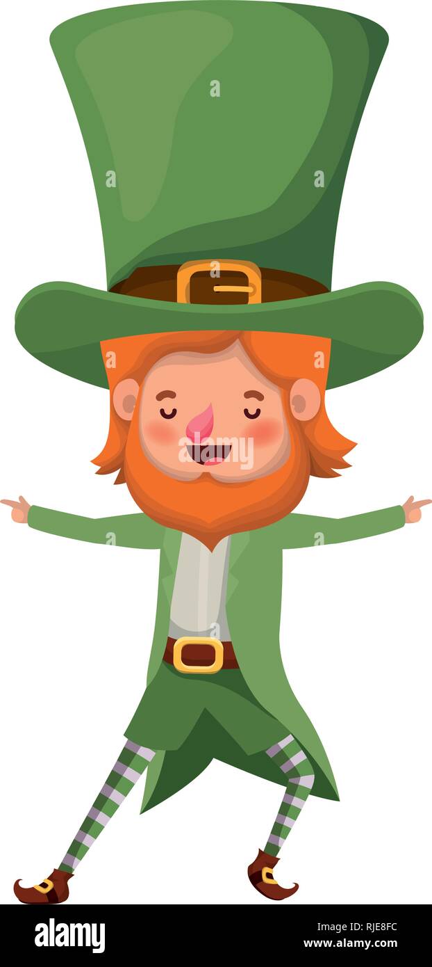 leprechaun standing avatar character Stock Vector Image & Art - Alamy