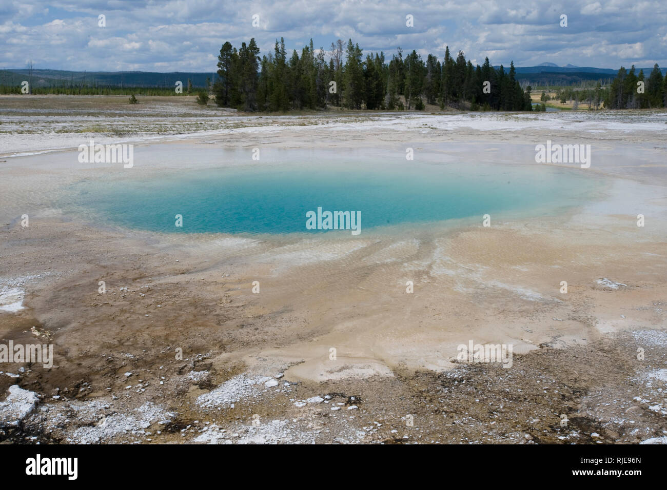 Indian pond and yellowstone hi-res stock photography and images - Alamy