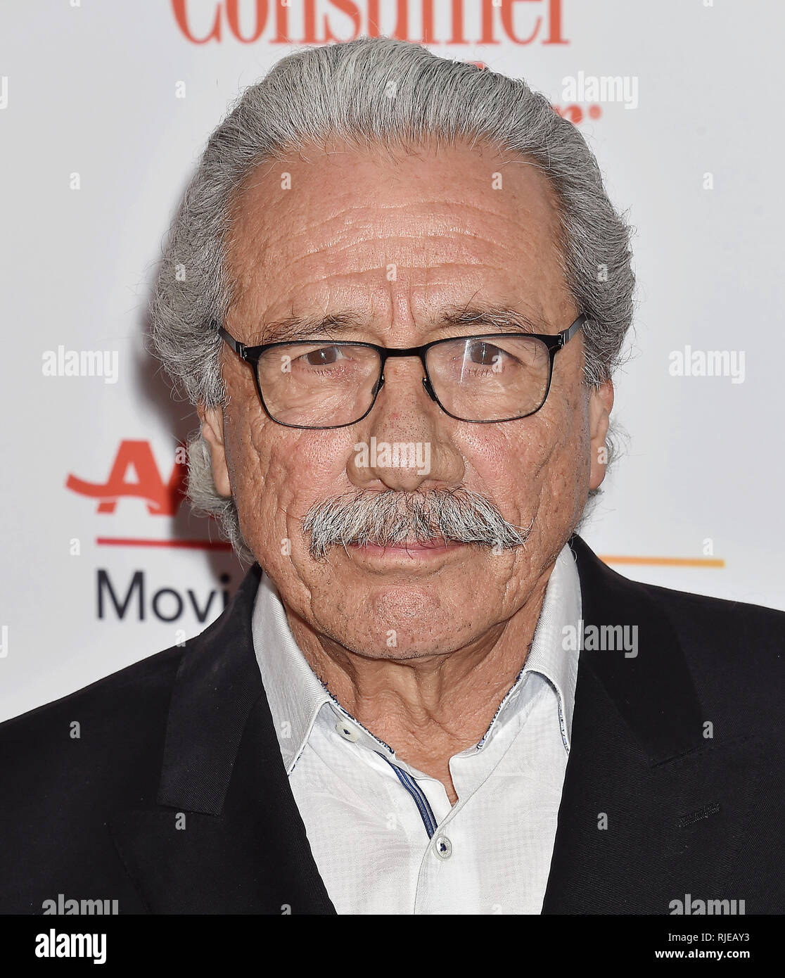 BEVERLY HILLS, CA - FEBRUARY 04: Edward James Olmos attends the 18th ...