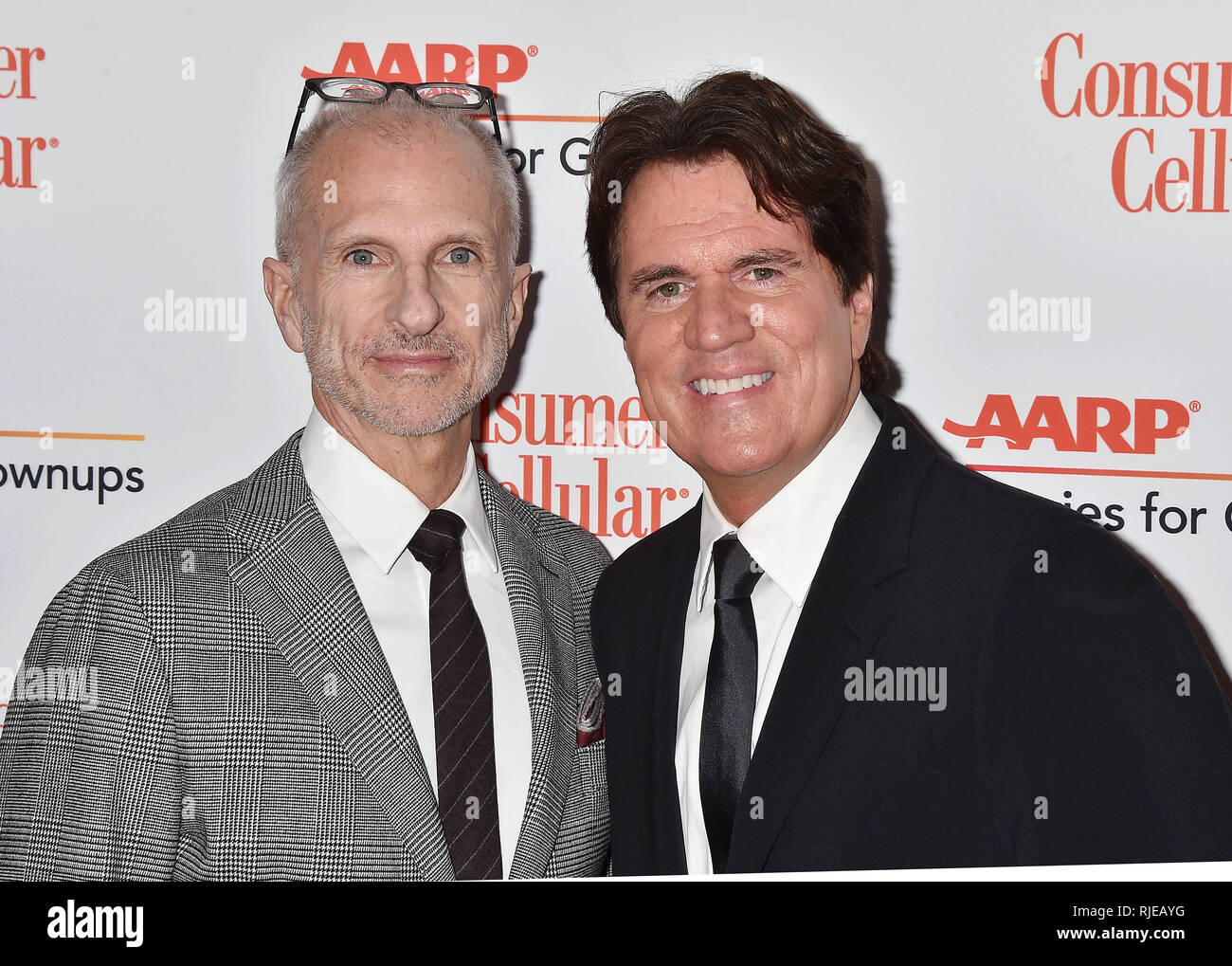BEVERLY HILLS, CA - FEBRUARY 04: John DeLuca (L) and Rob Marshall ...