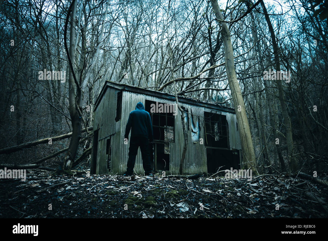 Spooky hut hi-res stock photography and images - Alamy