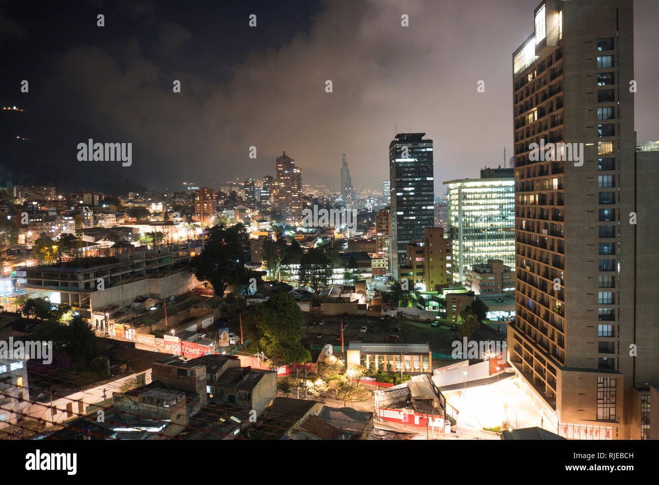 Bogota city view hi-res stock photography and images - Alamy