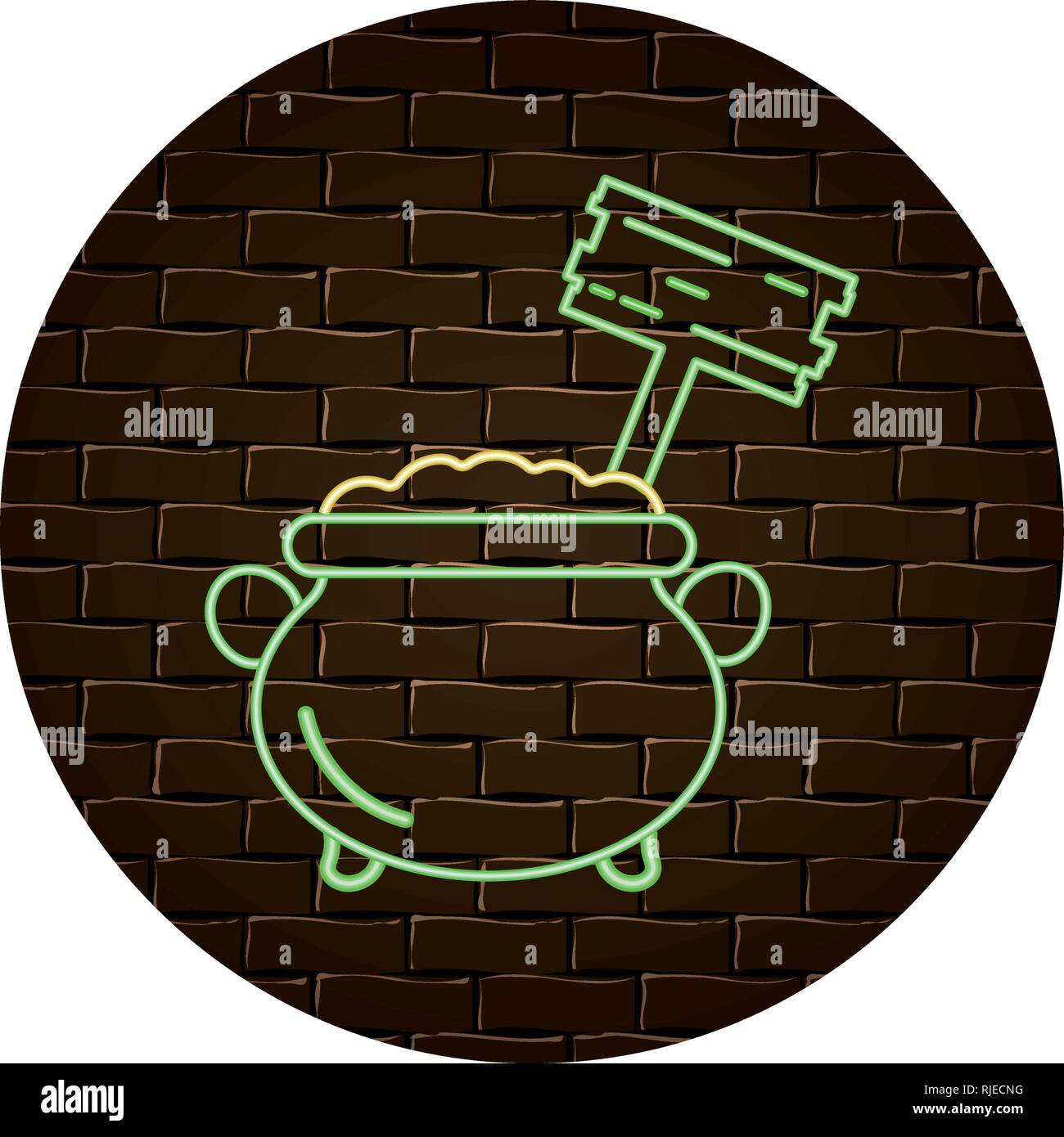 Monetary pot Stock Vector Images - Alamy