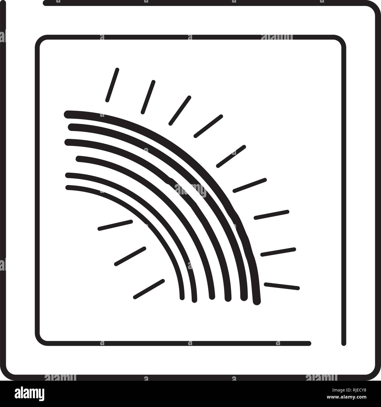 Magic object rays Stock Vector Images - Alamy