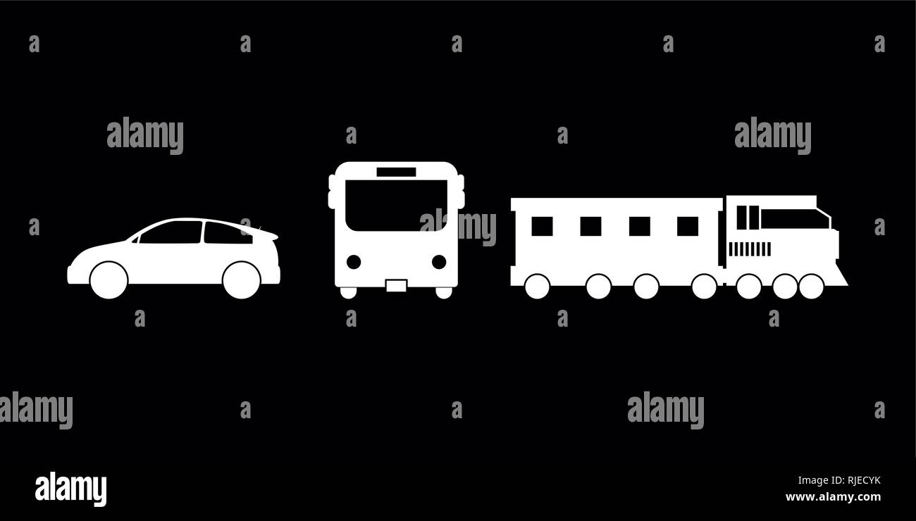drawings car bus train vehicles Stock Vector Image & Art - Alamy