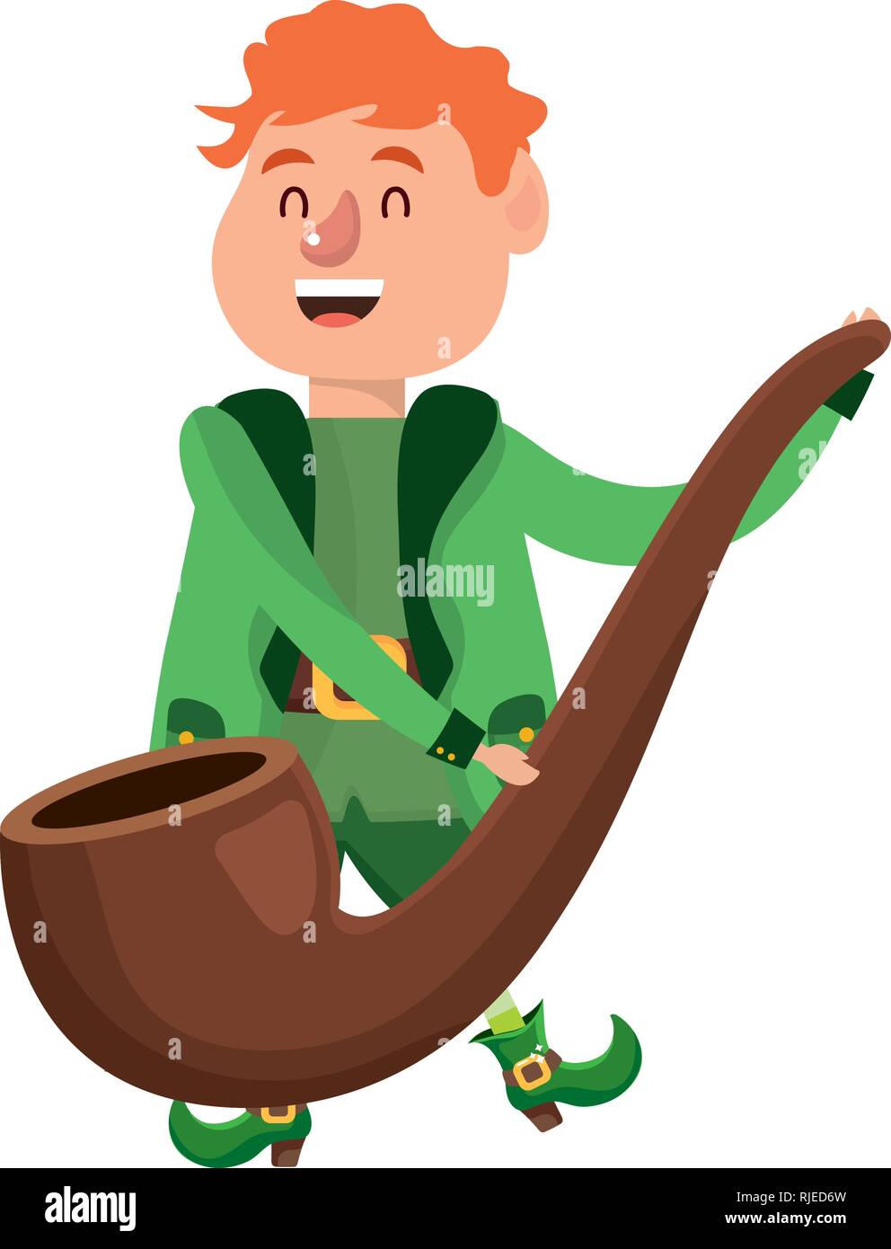 Dwarf pipe hi-res stock photography and images - Alamy