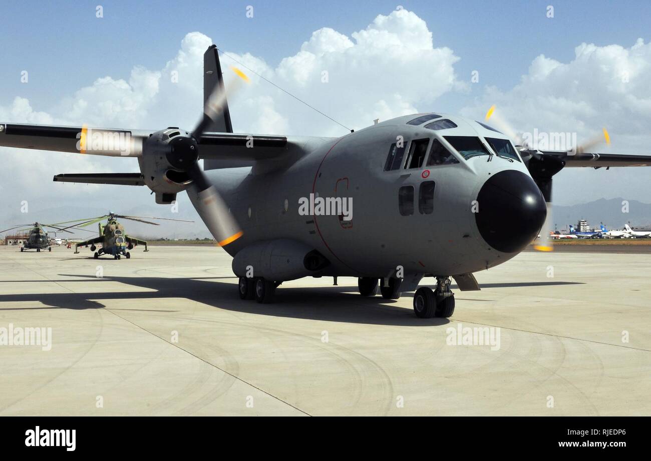 KABUL, Afghanistan - The sixth C-27 Spartan transport fixed wing ...