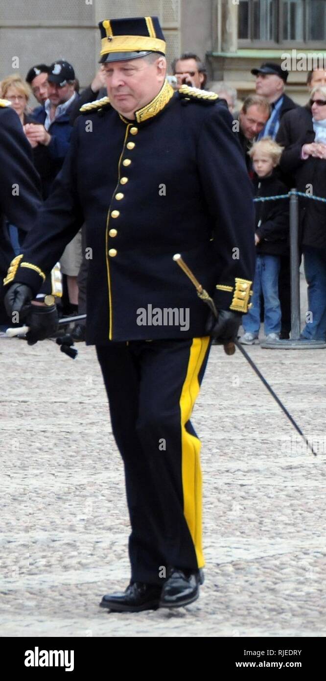 STOCKHOLM, Sweden (April 30, 2010) Capt. Tim Mahan, commanding officer ...