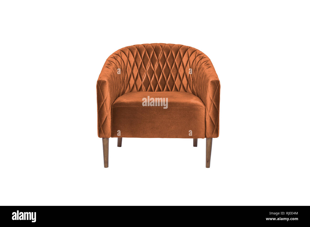 Color armchair. Modern designer chair on white background. Texture ...