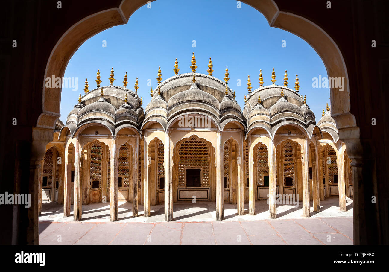 Hawa mahal jaipur india interior hi-res stock photography and images ...