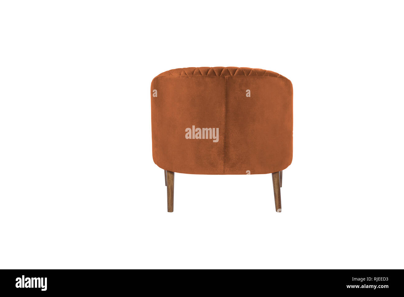 Color armchair. Modern designer chair on white background. Texture ...