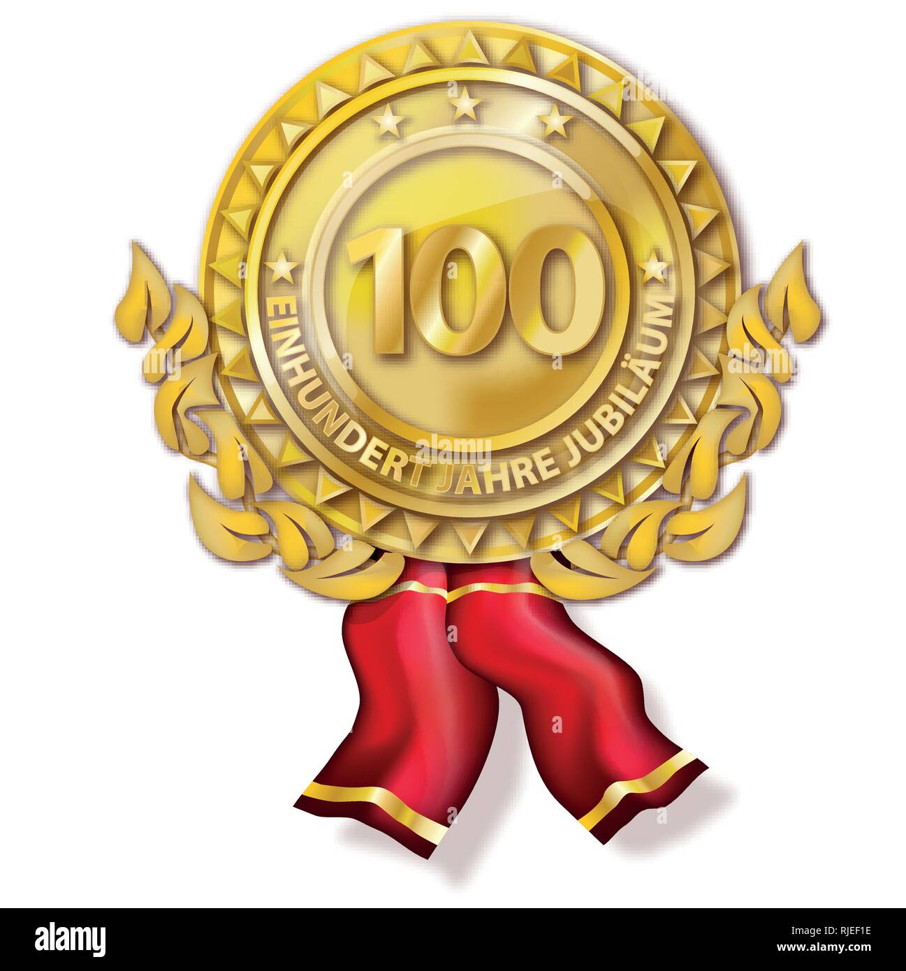 100 medals Stock Vector Images - Alamy