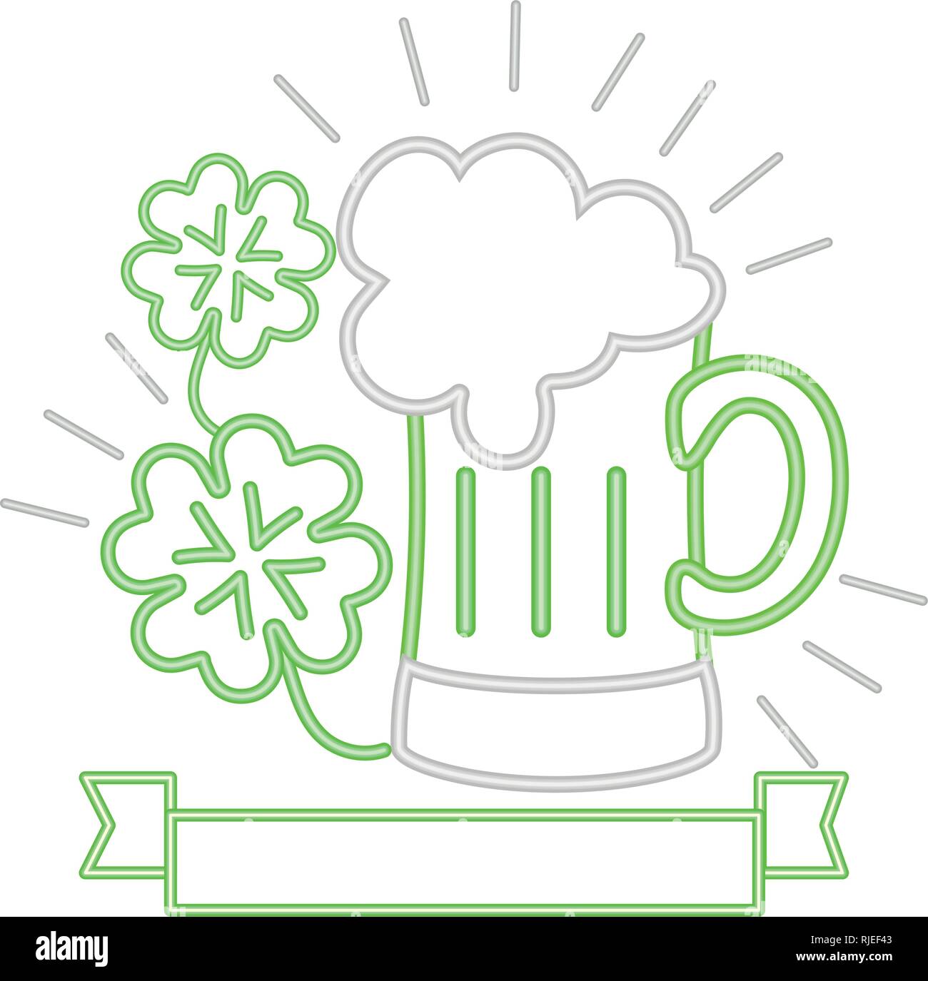 st patricks day cartoon Stock Vector Image & Art - Alamy