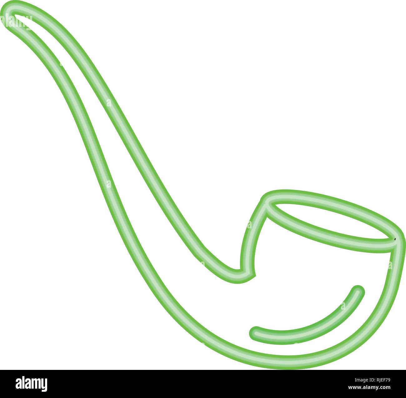 smoking pipe cartoon Stock Vector Image & Art - Alamy